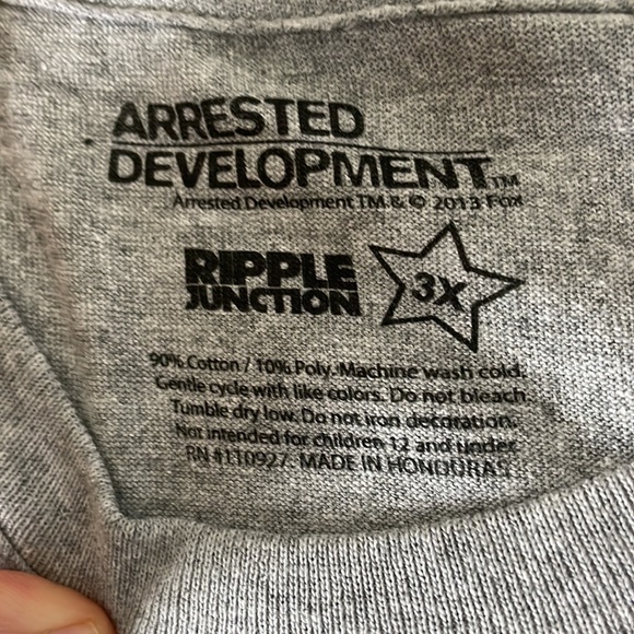 Ripple Junction | Shirts | Nwt Arrested Development Logo Tshirt | Poshmark